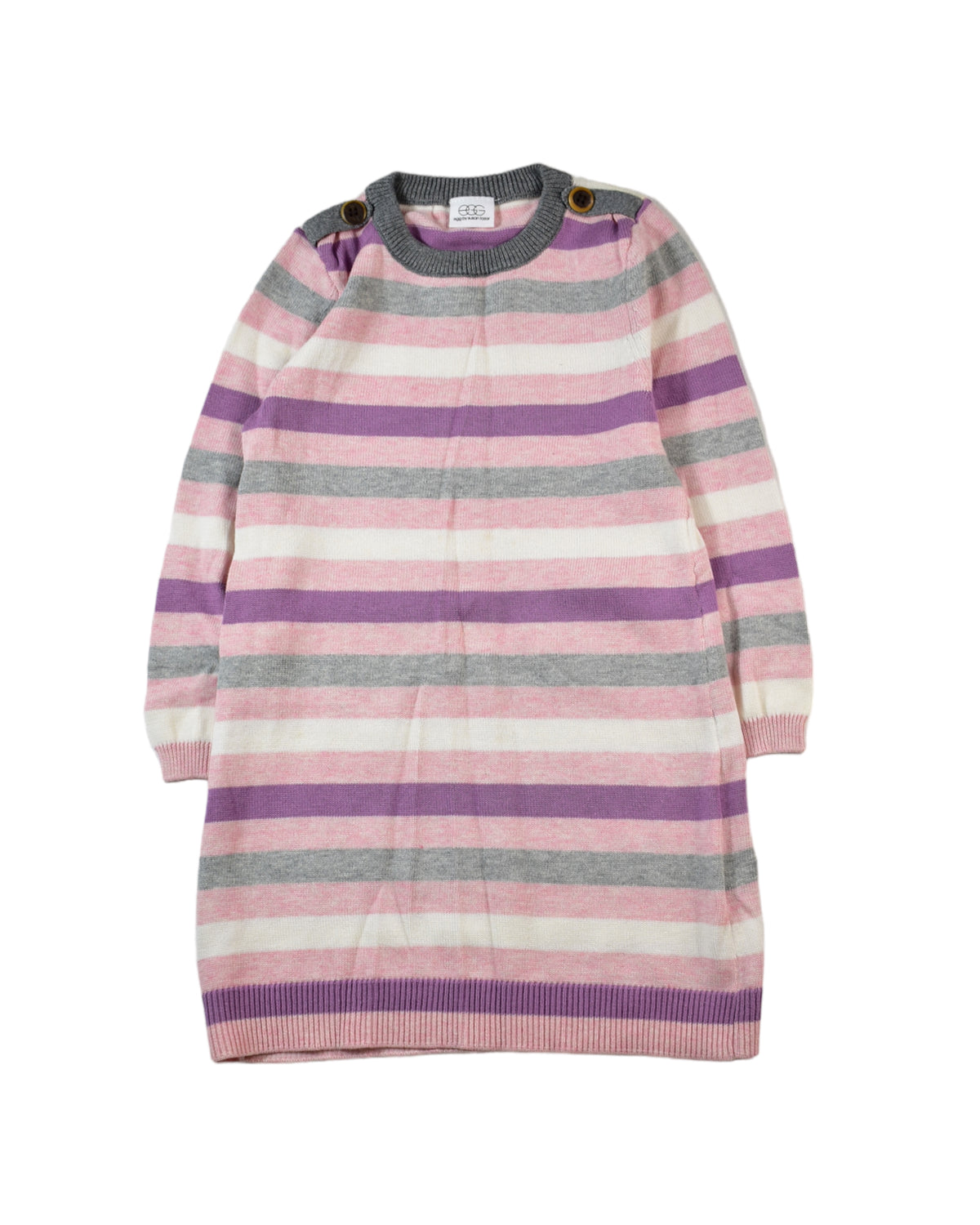 Multicolour Egg by Susan Lazar Long Sleeve Dress 2T — Retykle Singapore